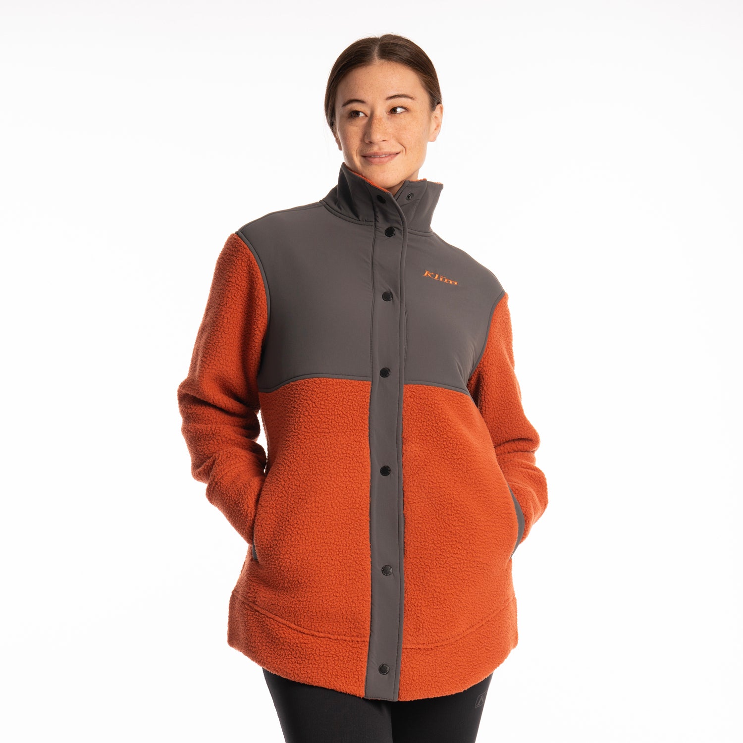 Klim High Pile Mountain Fleece Jacket - Cozy, warm button-down