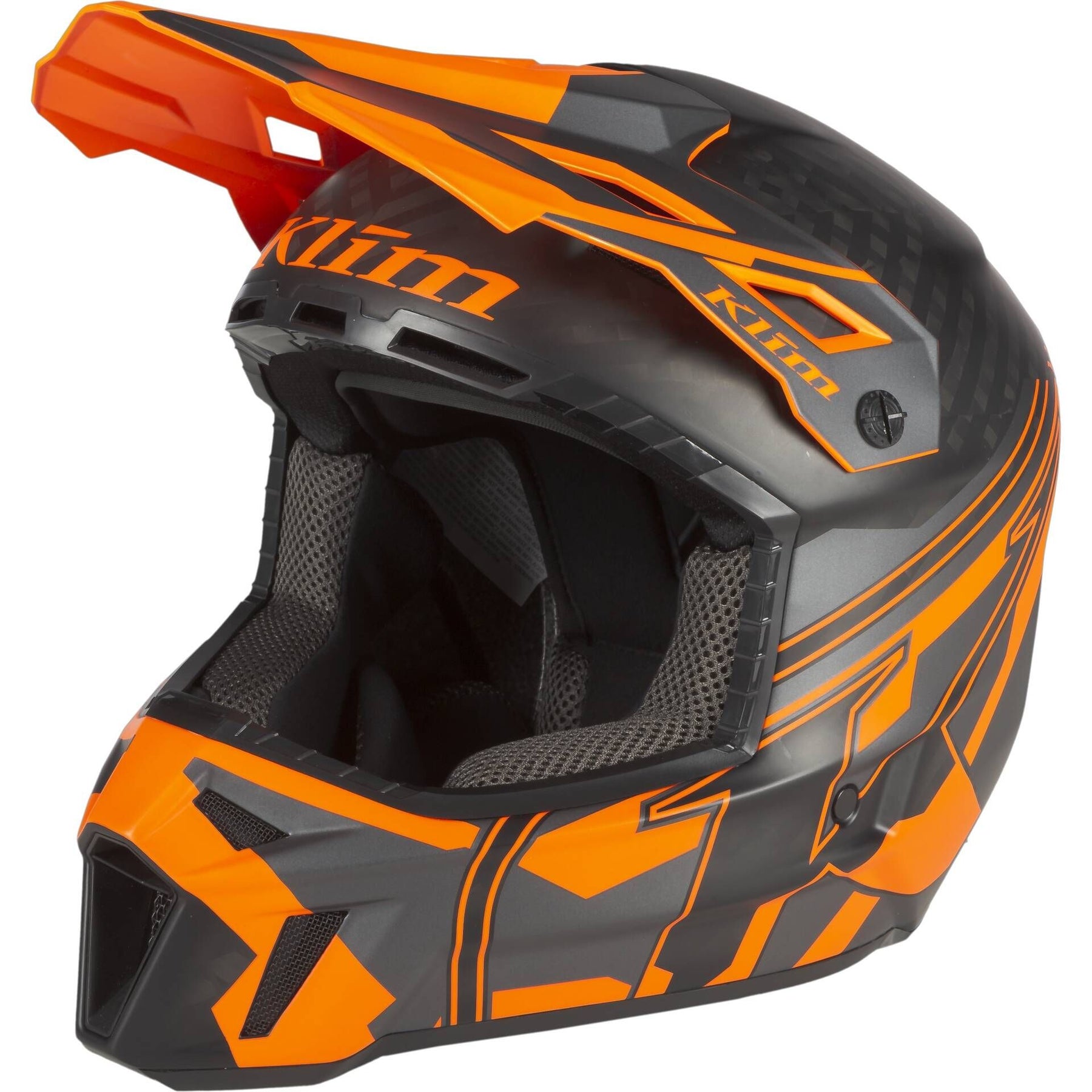 Klim F3 Carbon Pro ECE Snowmobile Helmet (Non-Current)