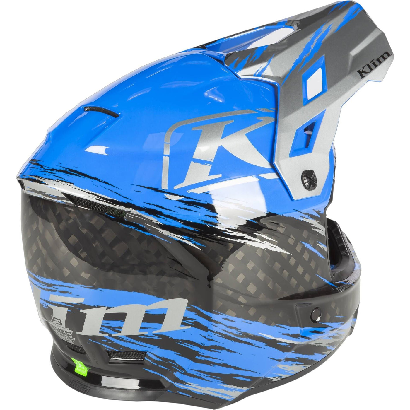 Klim F3 Carbon Pro ECE Snowmobile Helmet (Non-Current)