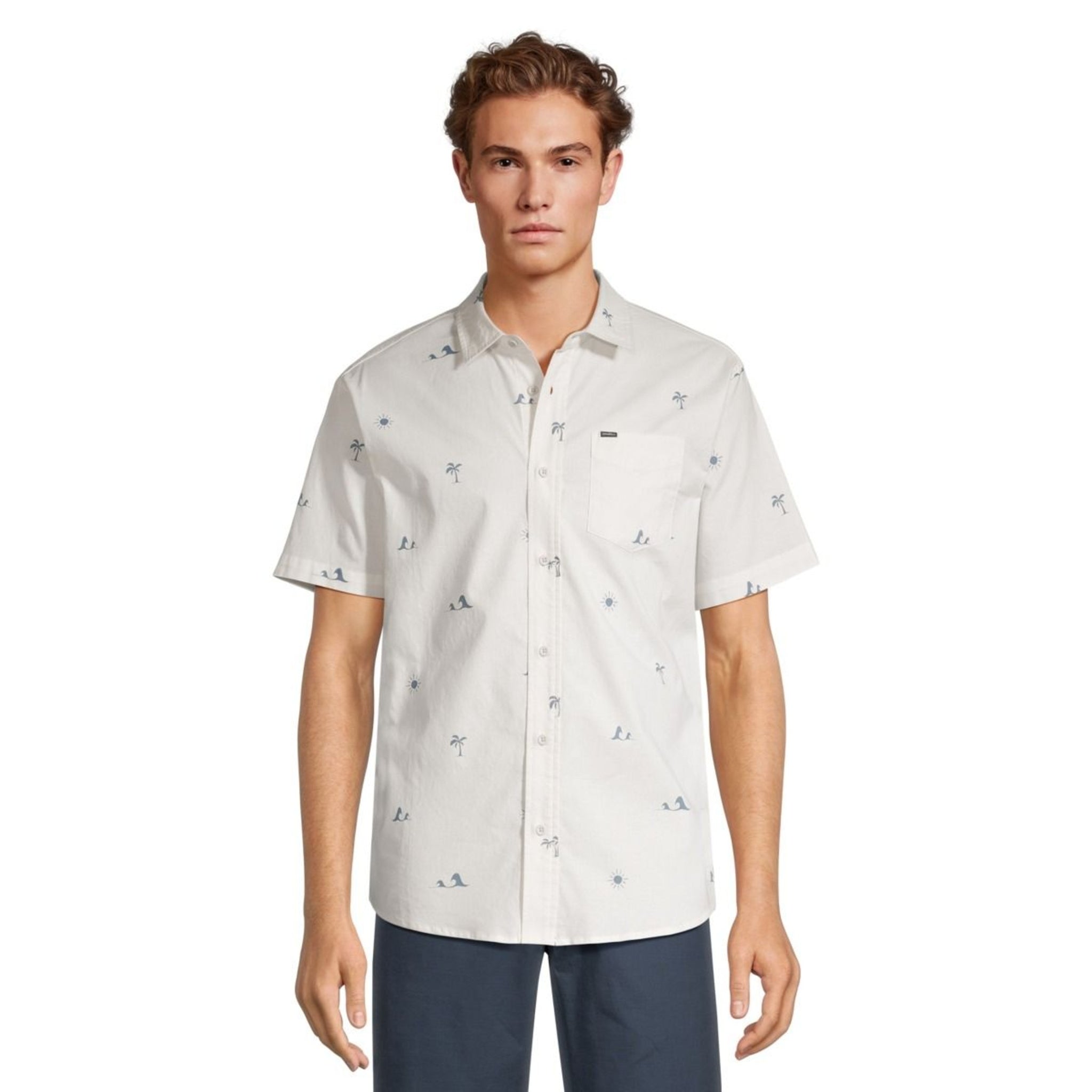 O'Neill Men's Kayce Woven Button-Up Shirt